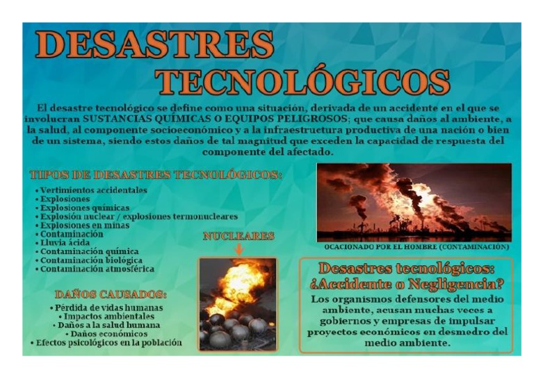 Desastres Tecnologicos | PDF