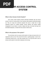 Access Control System Guide | PDF | Access Control | Smart Card