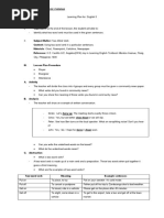 Detailed Lesson Plan in English 5 | PDF | Lesson Plan | Sentence ...