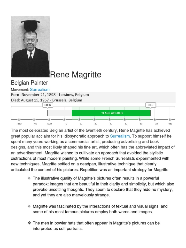 Rene Magritte | PDF