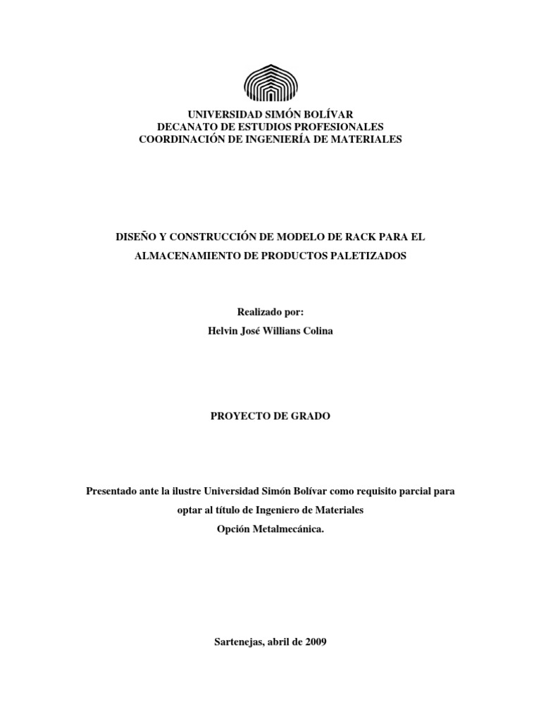 Diseño de Racks | PDF | Diseño | Soldadura