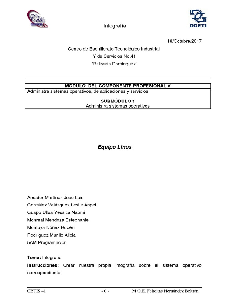 Infografia Linux | PDF | Infografia | Imagen