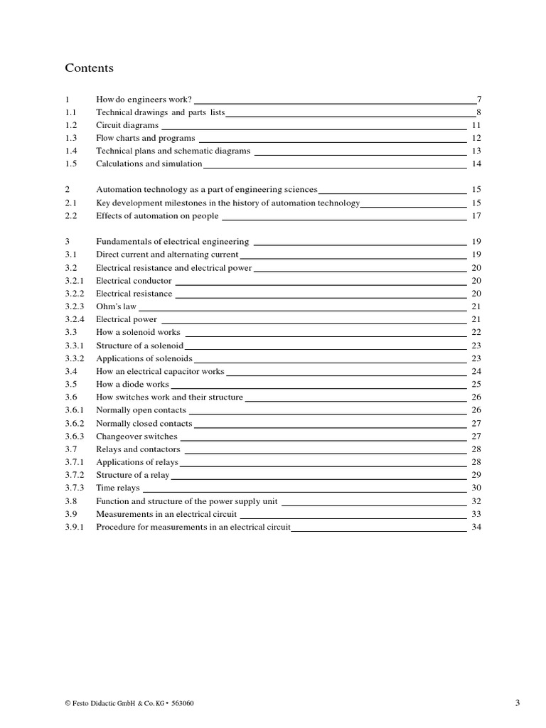 Fundamentals of Automation Technology | PDF | Relay | Switch