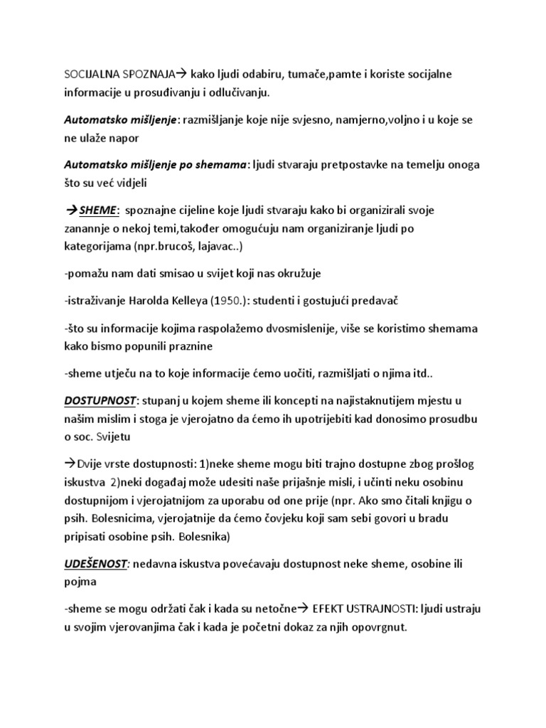 Socijalna Psihologija Skripte Aronson | PDF