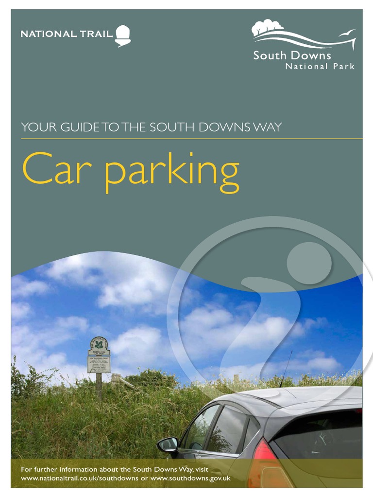 South Downs Way Car Parking Guide | PDF | Trail | Parking Lot