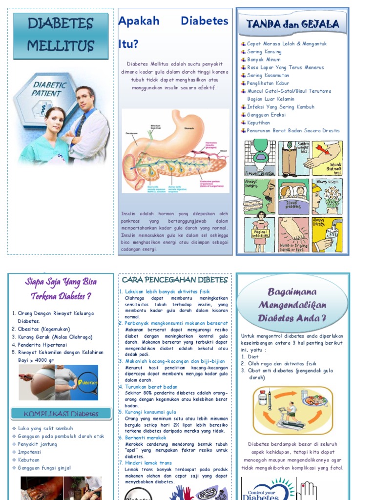 Leaflet Diabetes | PDF