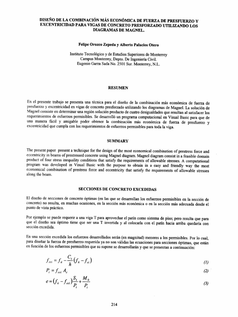 Diagrama de Magnel PDF | PDF