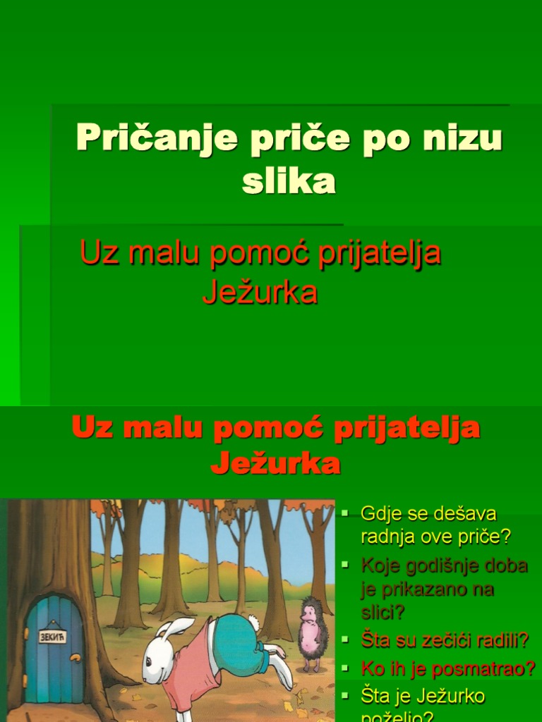 Pricanje Price Po Nizu Slika | PDF