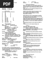 V20 Combat Cheat Sheet | PDF | Projectile Weapons