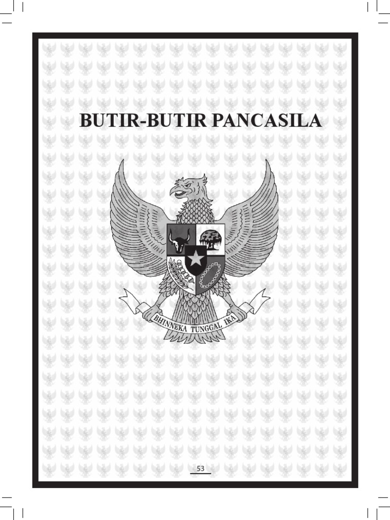 Butir Butir Pancasila | PDF
