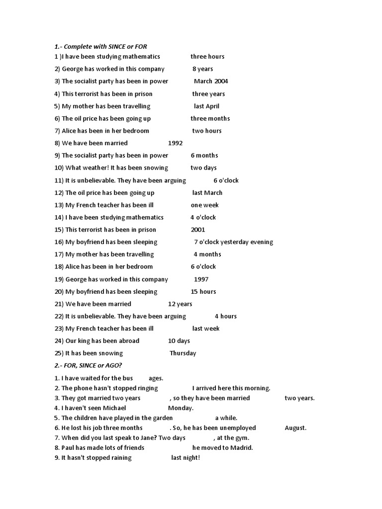 Present Perfect 3 ESO | PDF