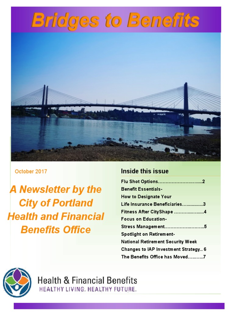 Benefits Newsletter October 2017 | PDF | Influenza Vaccine | Wellness