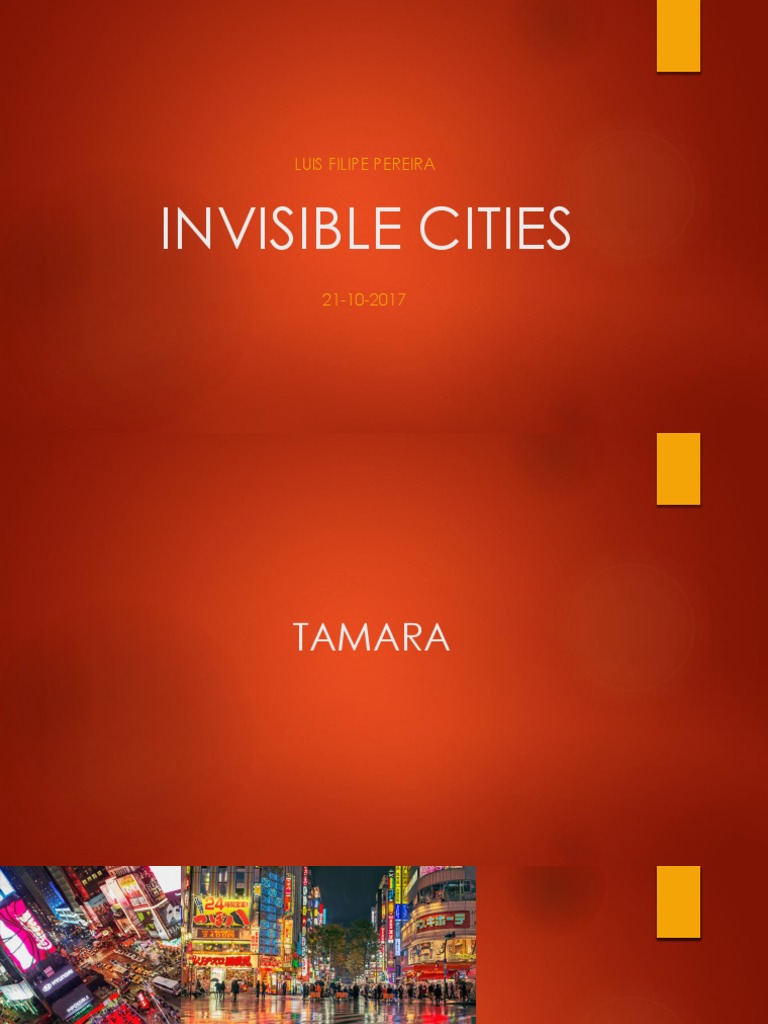 Invisible Cities - Final Crit Presentation | PDF