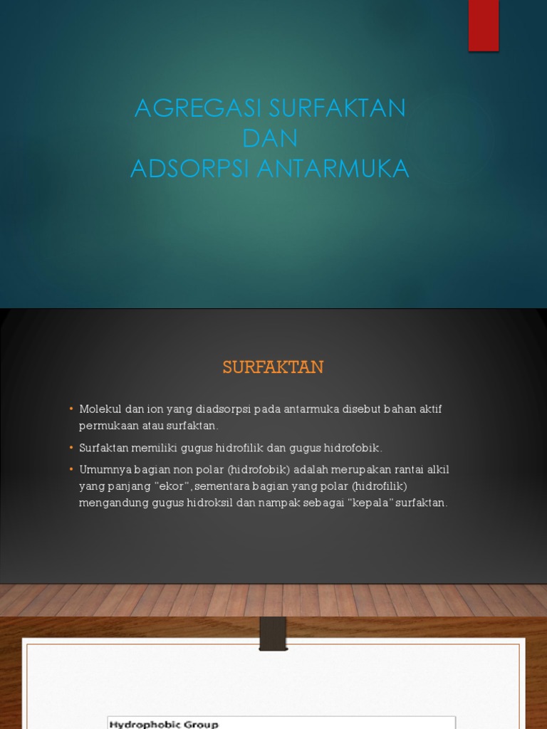 Surfaktan 1 | PDF