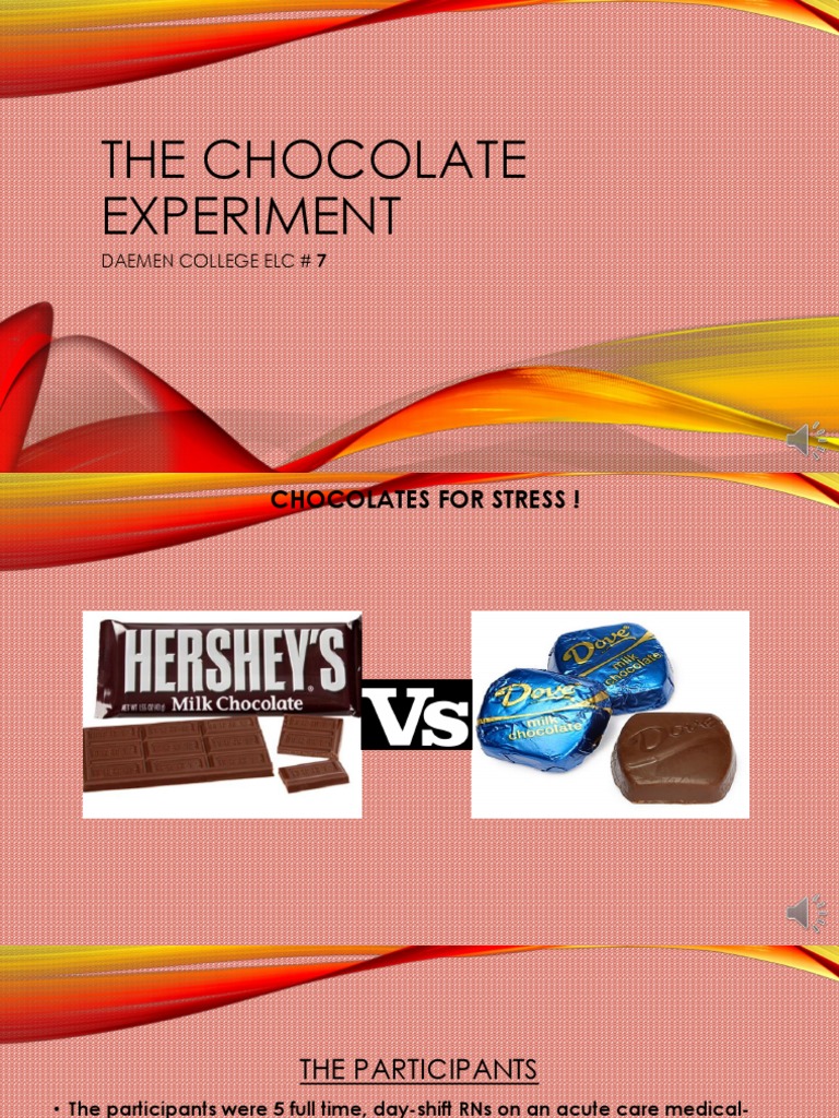 The Chocolate Experiment | PDF | Qualitative Research | Nursing