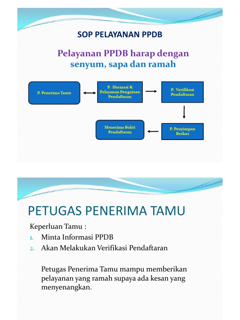 Sop PPDB - 4 | PDF