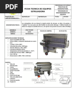 Ficha Tecnica de Caldera | PDF | Tubería (transporte de fluidos) | Caldera