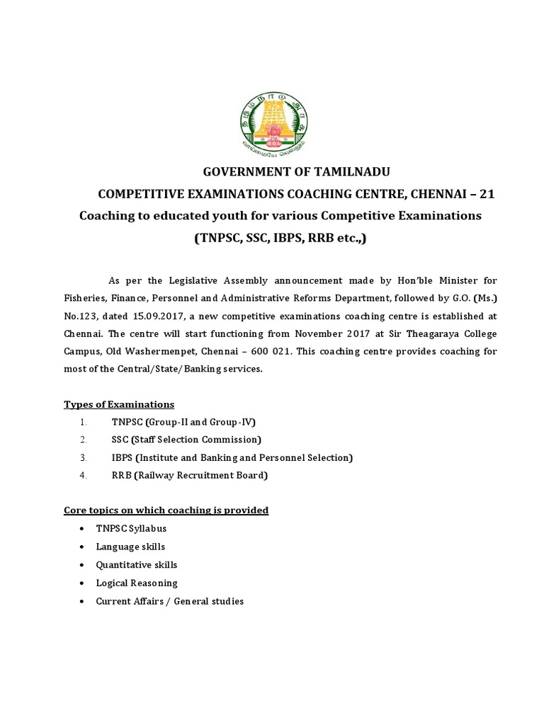 Notification CECC | PDF | Test (Assessment) | Government