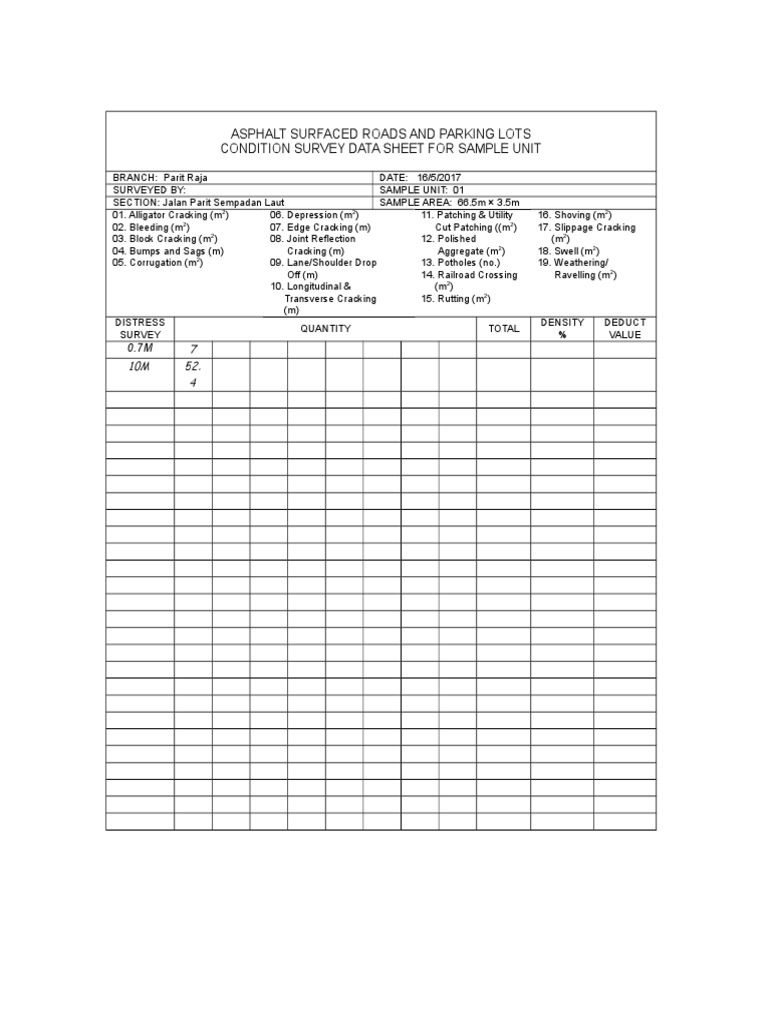 PCI Form | Download Free PDF | Infrastructure | Road Transport