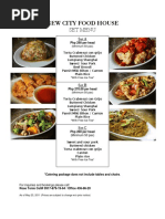 Magpantay Catering Menu and Prices | PDF | Salad | Pasta