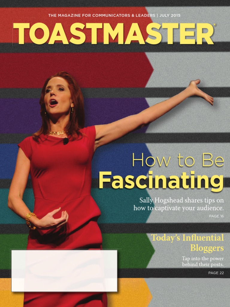 Toastmaster July 2015 | PDF | Communication | Business