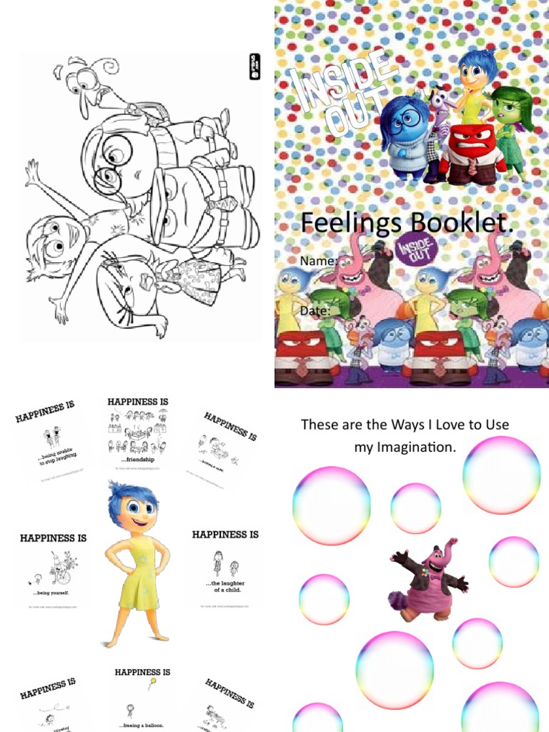 Inside Out Feelings Booklet 2 | PDF