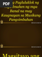 (Tagalog) Mass Guide | PDF