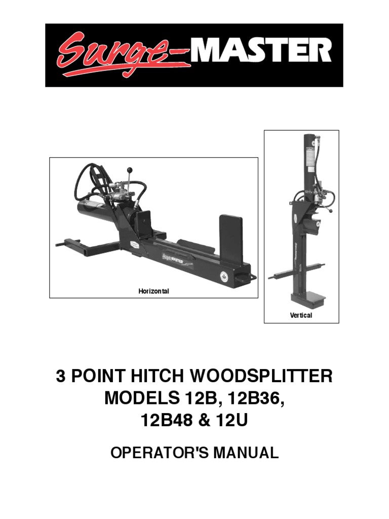 SM 3 PT Splitter Op Man | PDF | Tractor | Traffic