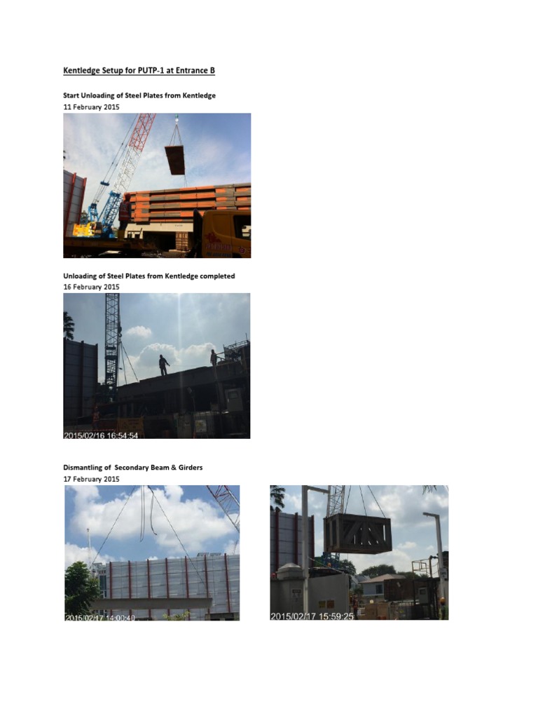 Kentledge Dismantling | PDF