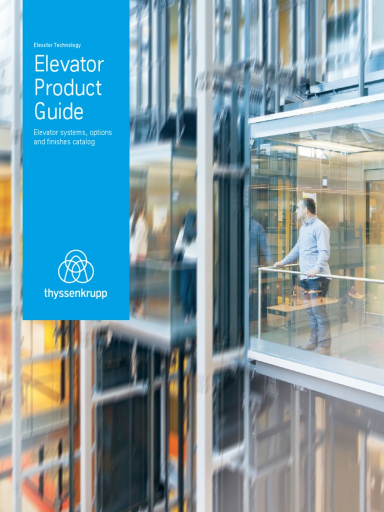 Tke 2017 Elevator Product Catalog | PDF | Elevator | Industries