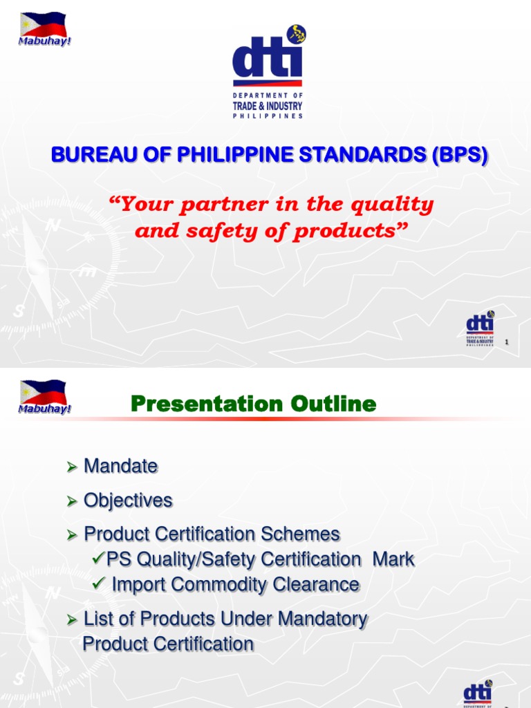 "Your Partner in The Quality and Safety of Products": Bureau of ...