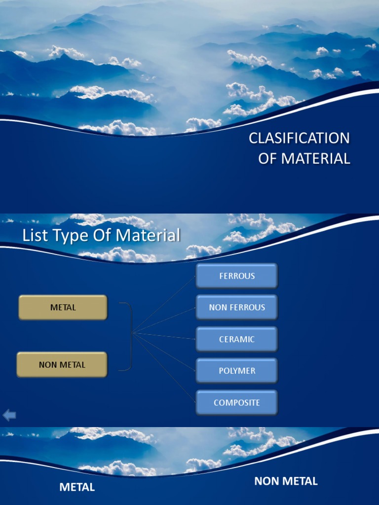 Types of Metal Materials Explained | PDF | Metals | Magnesium
