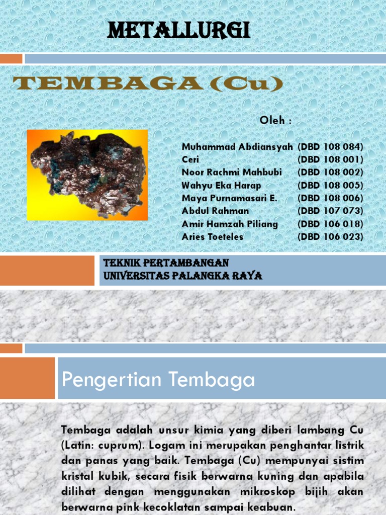 Slide Tembaga | PDF