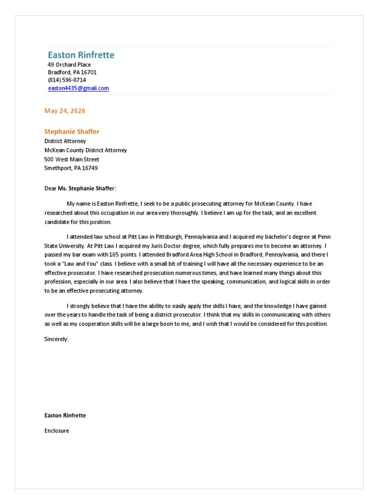 Cover Letter For Functional Resume | PDF