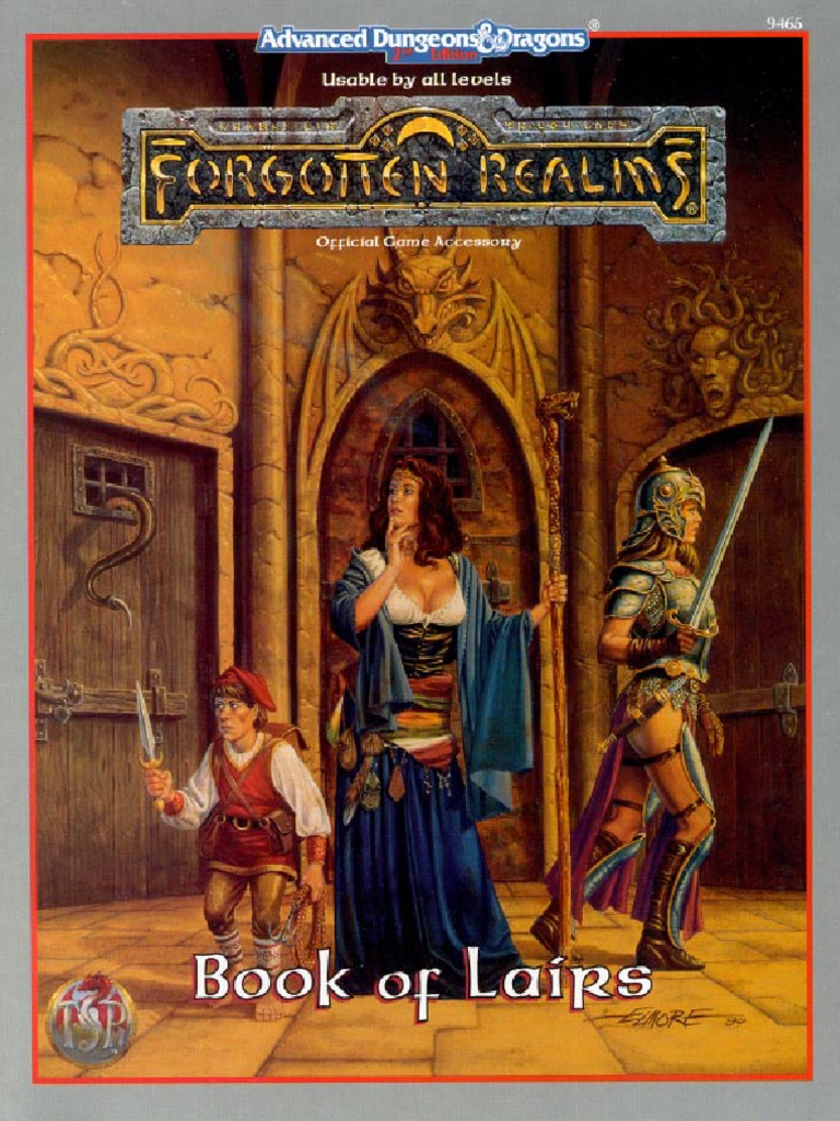 TSR 9465 Forgotten Realms Book of Lairs PDF | Download Free PDF ...