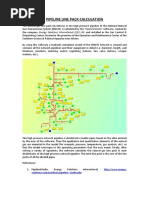 Line Pack Calculation | PDF