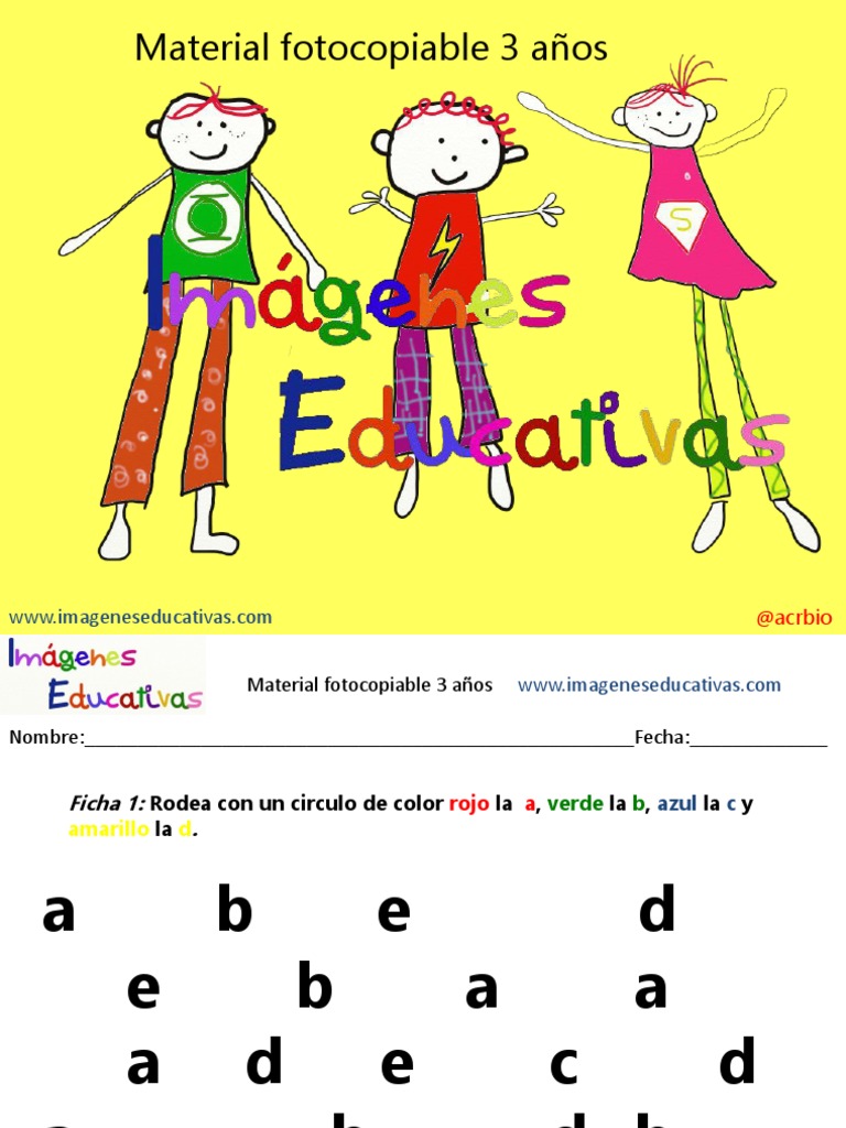 Actividades Preescolar 3 Años PDF | PDF | Color | Ocio