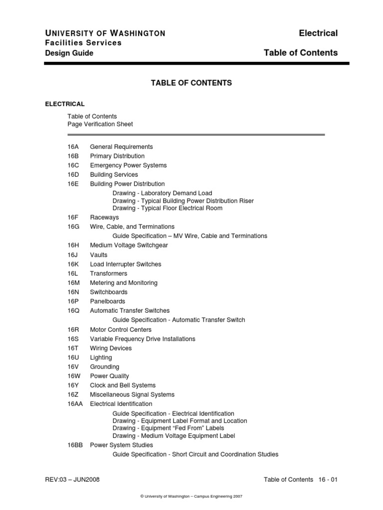 Electrical - All Design Guide | PDF | Electric Power Distribution ...