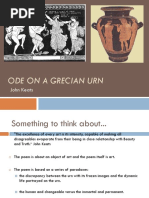 Ode On A Grecian Urn Summary | PDF | Poetry