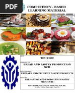 Final CBLM On Bread and Pastry Production | PDF | Dough | Icing (Food)