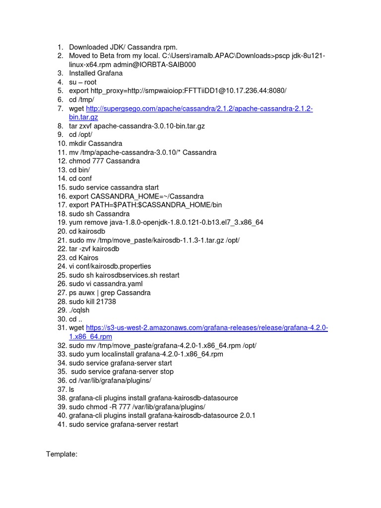 Linux-Commands and NIFI Template | PDF | Xml Schema | Data