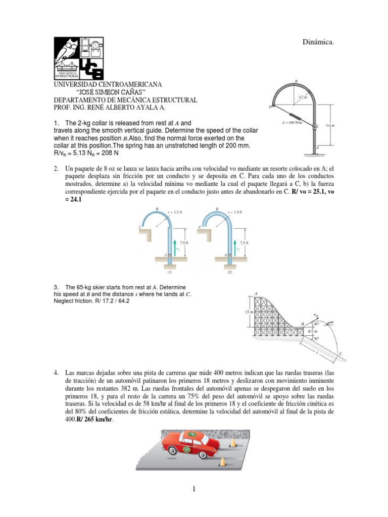 Tarea Cap 13 | PDF | Fricción | Masa