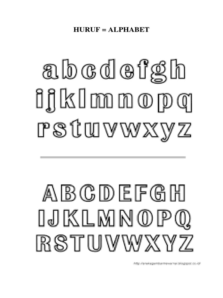 Huruf Alphabet | PDF