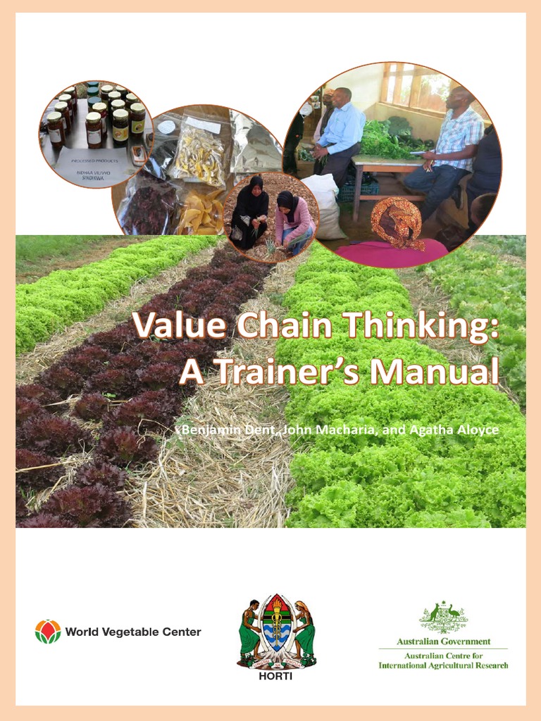 Value Chain Training Manual Final Web Pdf Supply Chain Market