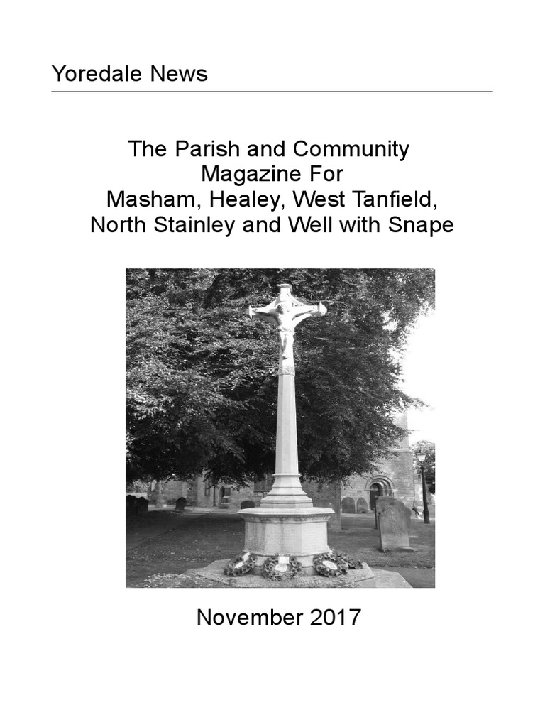 Parish Magazine November 2017 | PDF | Ebenezer Scrooge | Christmas