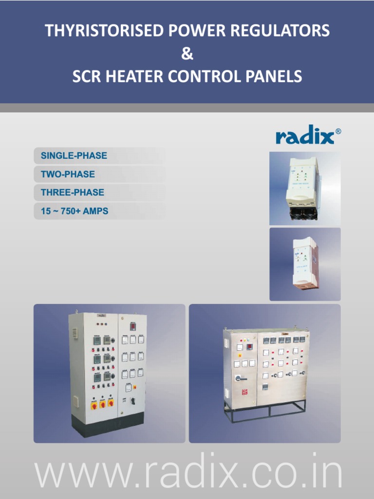 Thyristorised Power Regulator - CAT450 | PDF | Hvac | Rectifier
