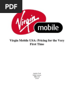 Virgin Mobile Pricing and Launch in Usa | PDF | Economies | Business