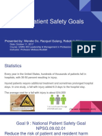 Fall History OSCE Checklist Geeky Medics | PDF | Patient | Medicine