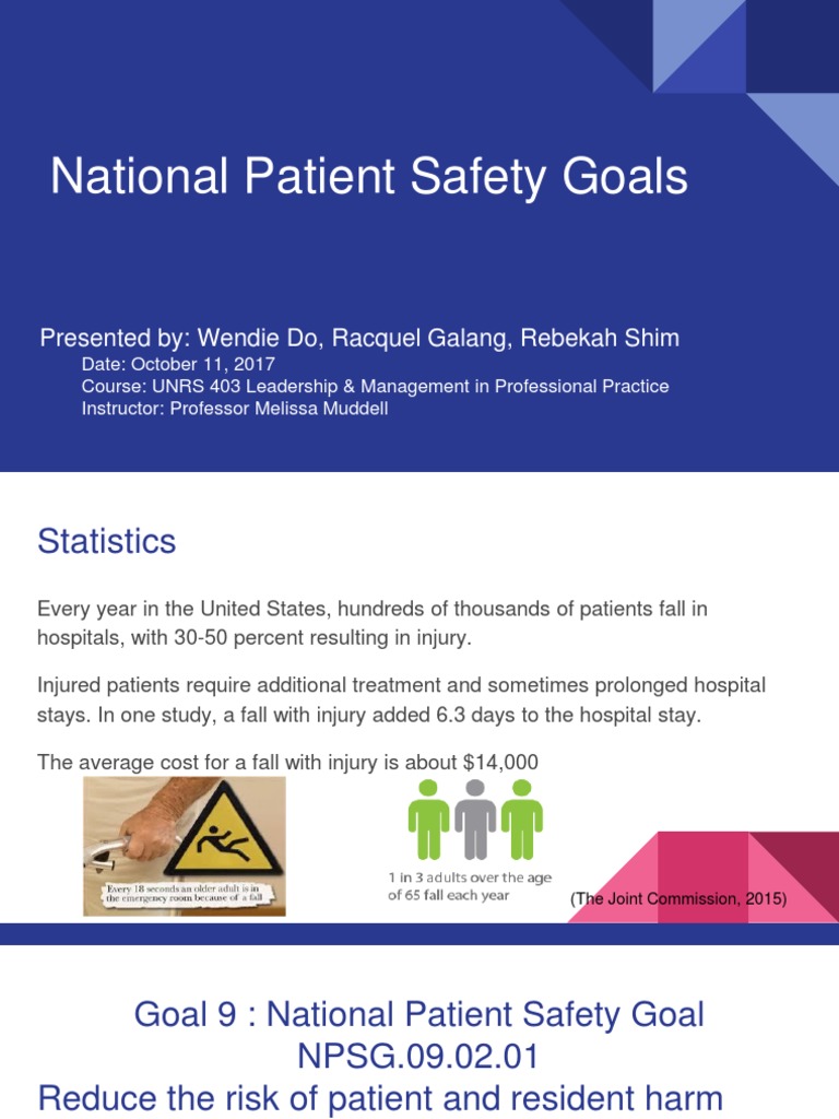 Case Study | PDF | Joint Commission | Patient Safety