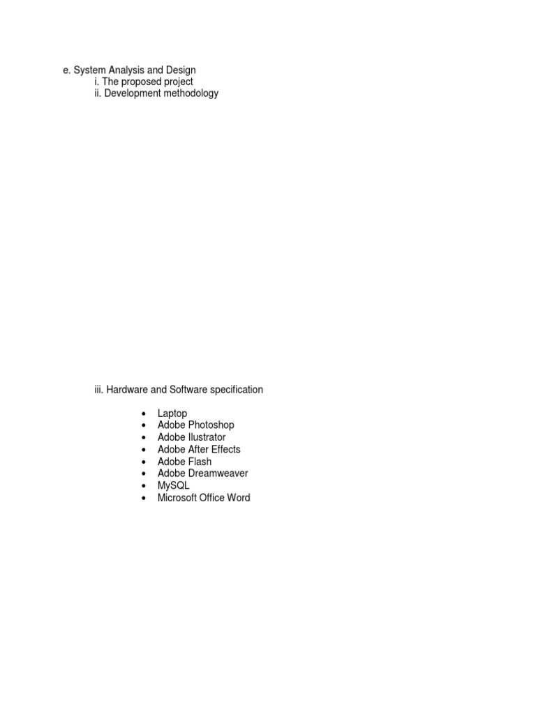System Analysis and Design Overview | PDF | Technology & Engineering